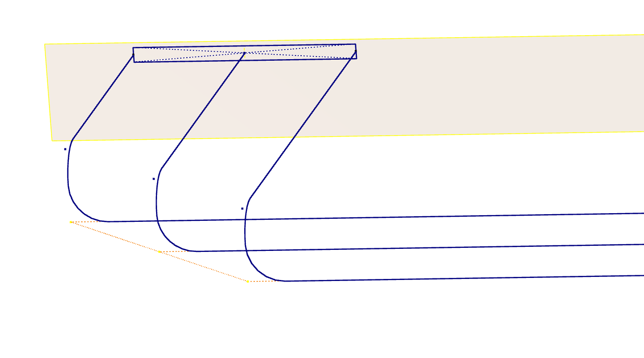 Solved: Folding a "ribbon" cable - Sweep/Loft - Autodesk Community
