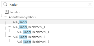 Optimize Search funbction in Project Browser to show all types of ...