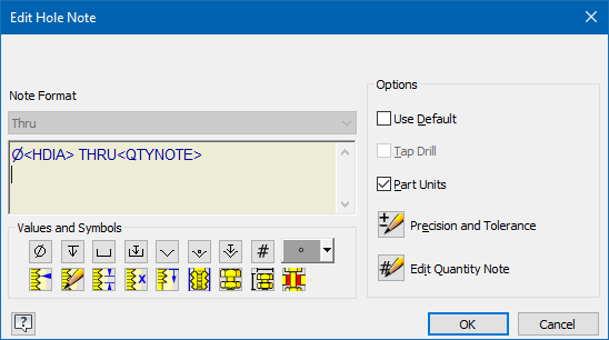 Solved Inventor Hole Callouts Autodesk Community