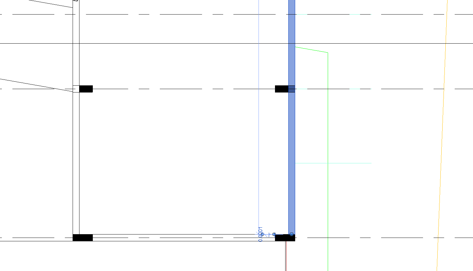 How to properly model structural columns and non-structural walls ...