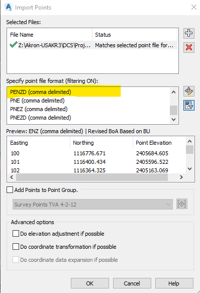 Solved: Surface from Point option not available - Autodesk Community