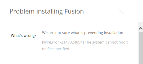 Fusion not installing in Windows 11 - Autodesk Community