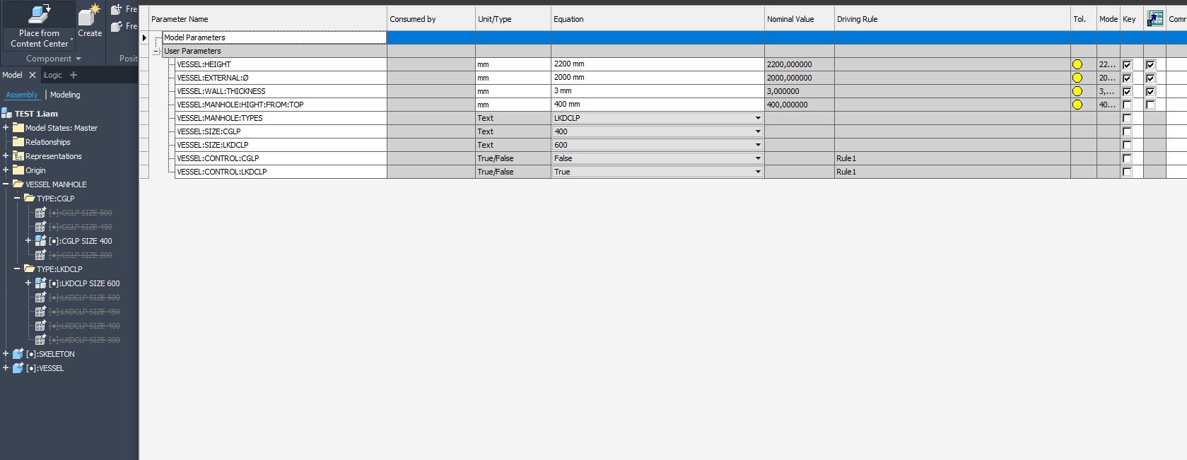Solved: Suppress components/multi value list - Autodesk Community
