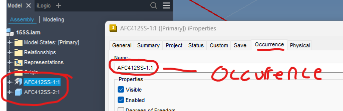 Solved: Rename Part numbers into the Display names of parts in an assembly - Autodesk Community