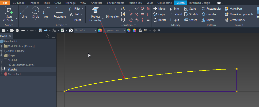 Solved: Can not revolve sketch as solid body. The Sketch doctor says no problems - Autodesk ...