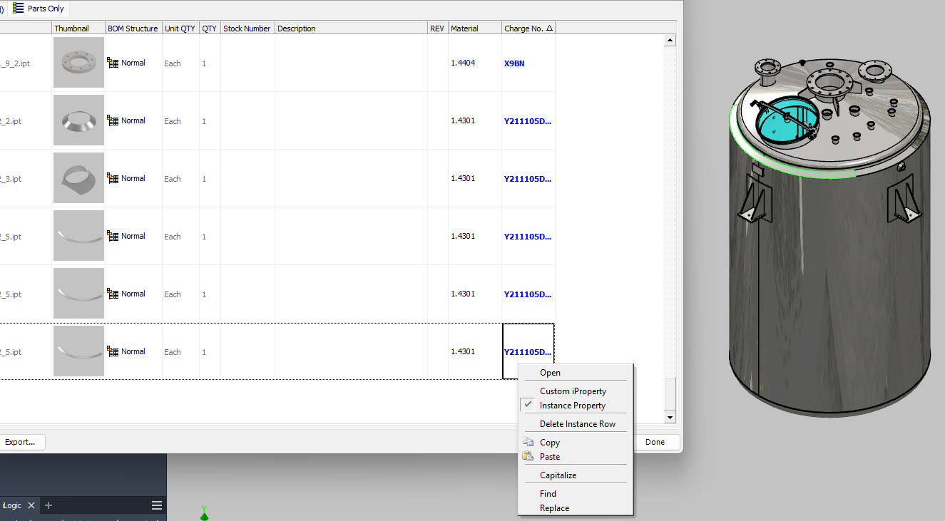 Solved: I thought instance properties were saved on assembly level? - Autodesk Community