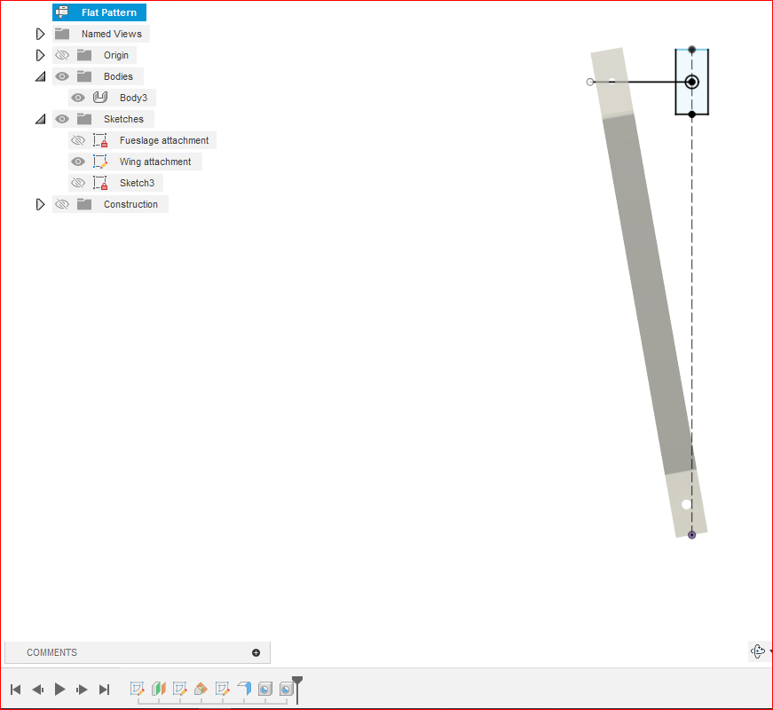 Solved: Designing a sheet metal strut - Autodesk Community