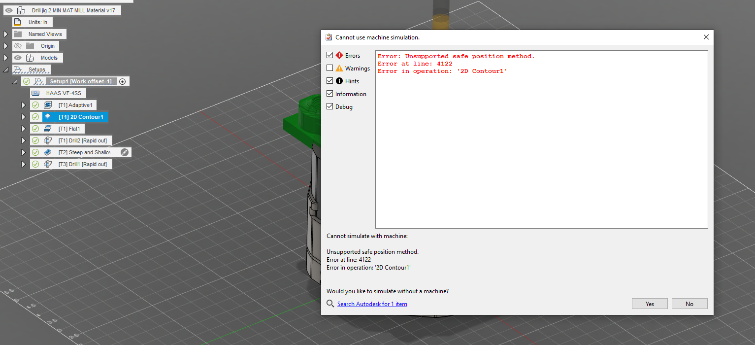 Solved: Full Machine Simulation Not Working VF4SS with TRT210 - Autodesk Community