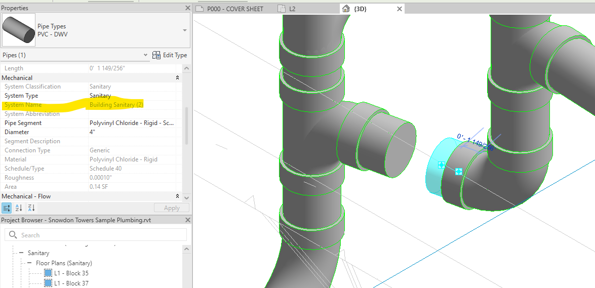 Solved: How to hide part of a sanitary system in a view - Autodesk ...