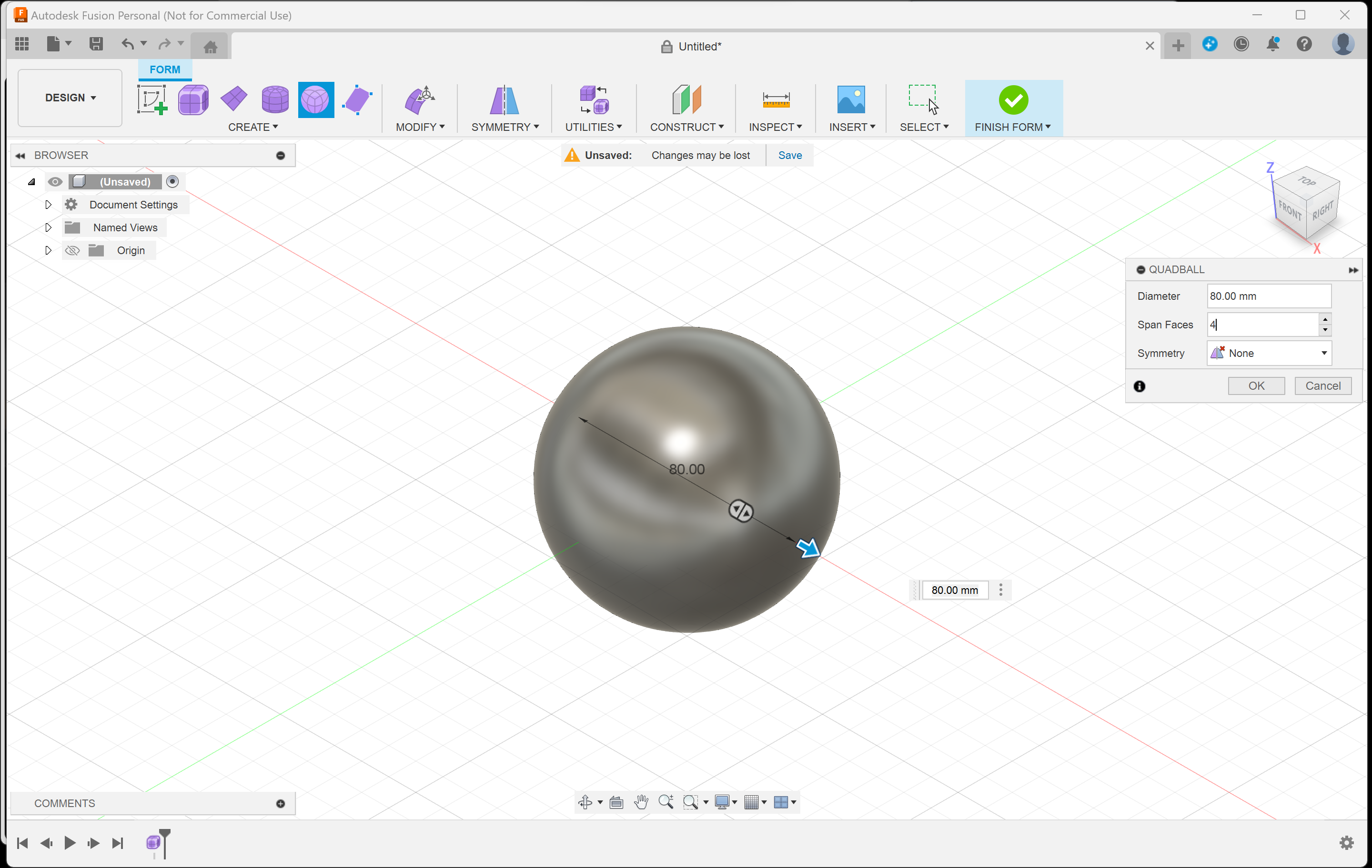 Solved: can't see span faces on objects in the form editor - Autodesk Community