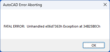 Solved: AutoCAD 2025 crashes on startup - Autodesk Community