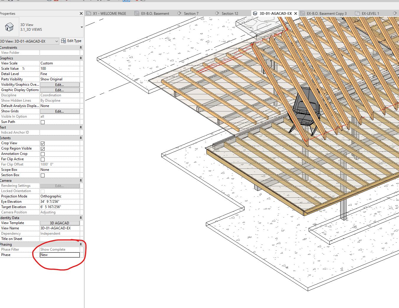 Certain beams and columns are gray, need to change them. - Autodesk Community