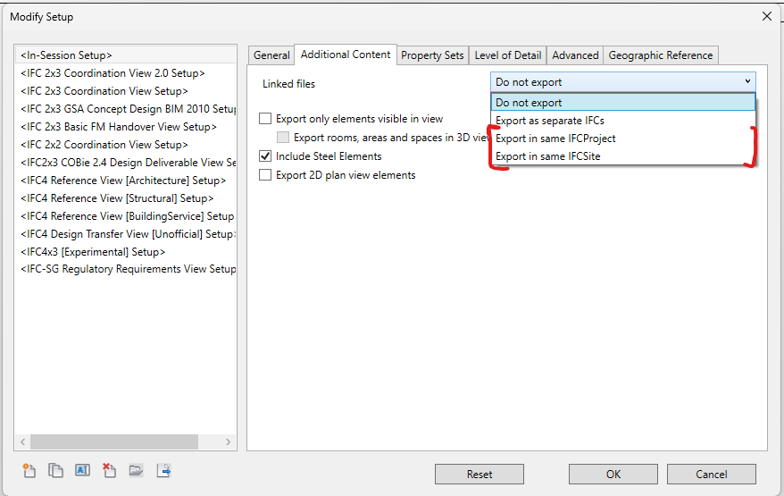 Export Revit Model with Linked Models to IFC - Autodesk Community