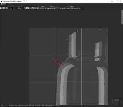 The reflection and refraction of Arnold glass material is wrong - Autodesk Community