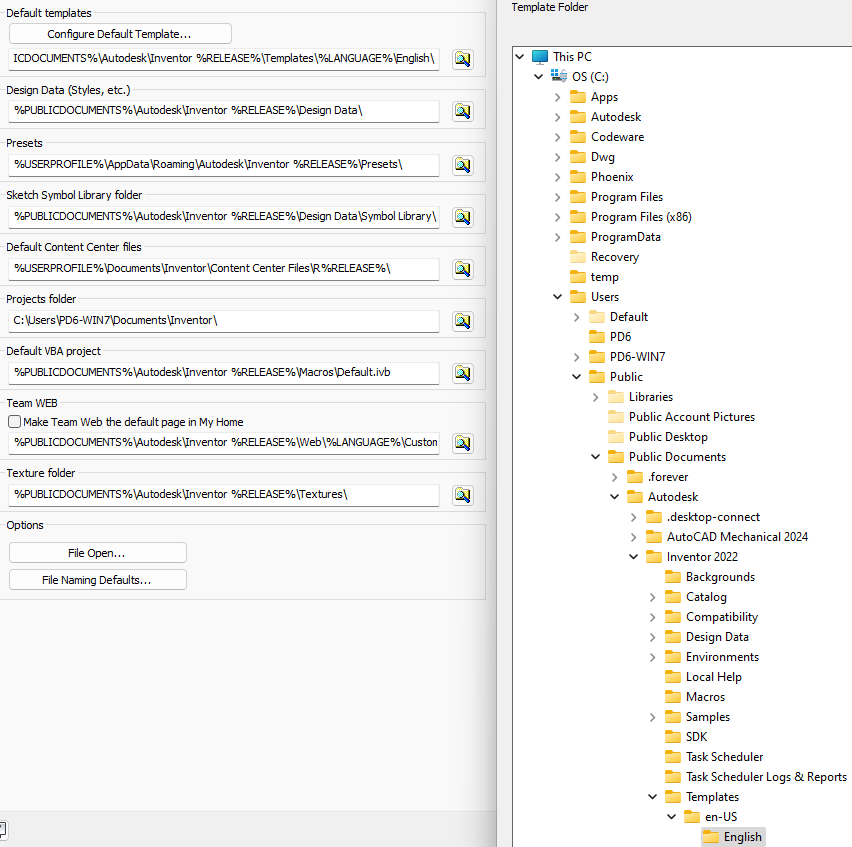Solved Why Is The Basic New Part Template Standard Inipt Opening As Metric Autodesk 