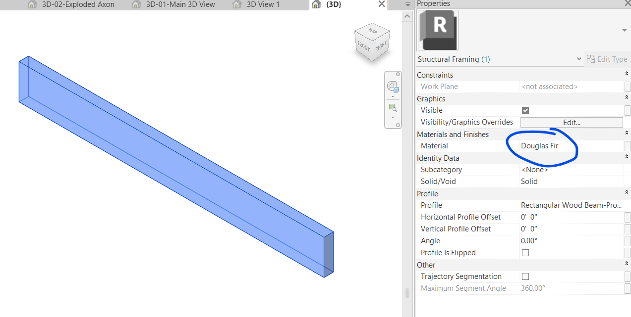 Certain beams and columns are gray, need to change them. - Autodesk Community