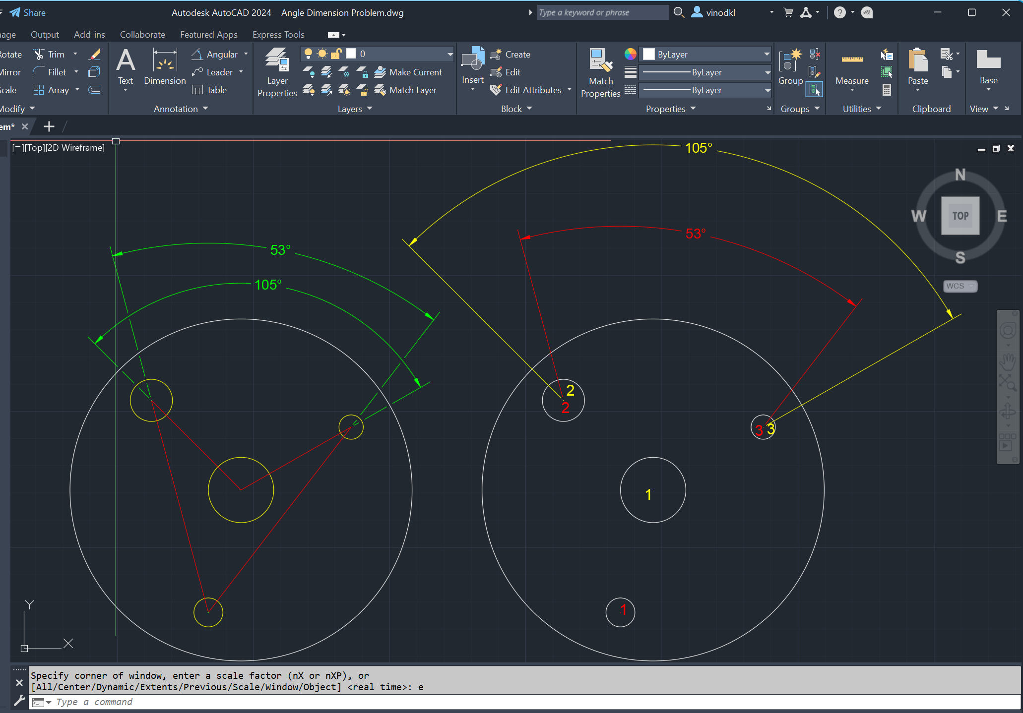Solved: Angular Dimensions - Autodesk Community