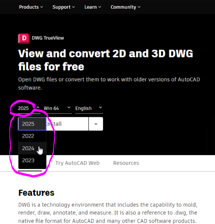Solved: can't get DWG TrueView desktop downloaded due to endless link ... Solved: can't get DWG TrueView desktop downloaded due to endless link ...