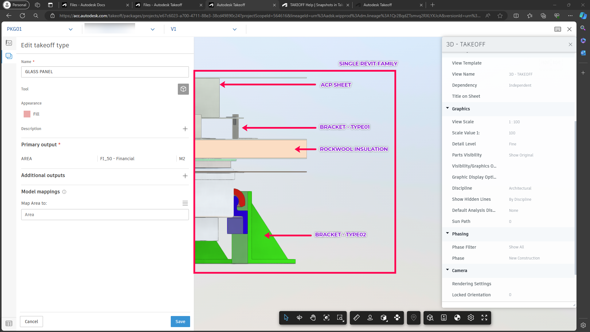 How to Takeoff elements of a revit family - Autodesk Community