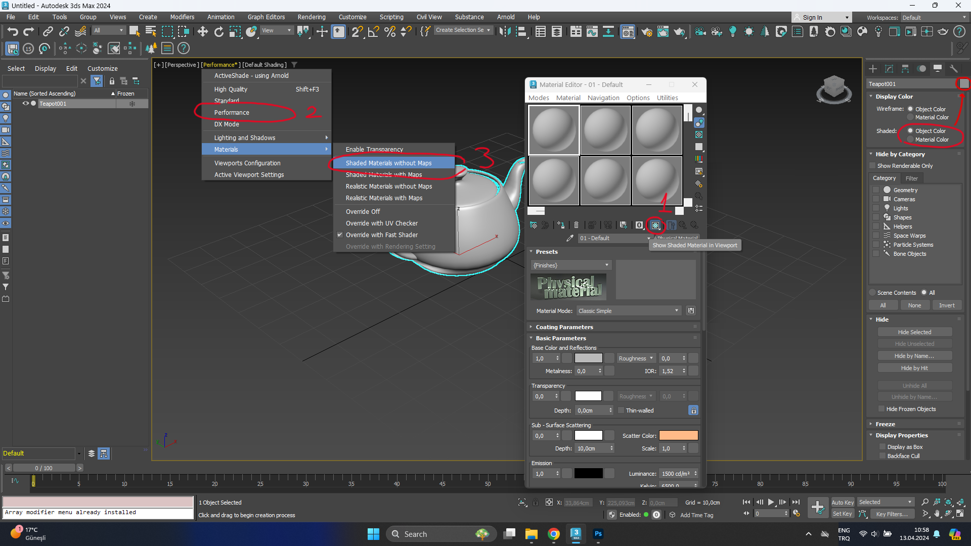 Çözüldü: 3ds Max - 3 Boyutlu Objemde sorun çıkıyor - Autodesk Community