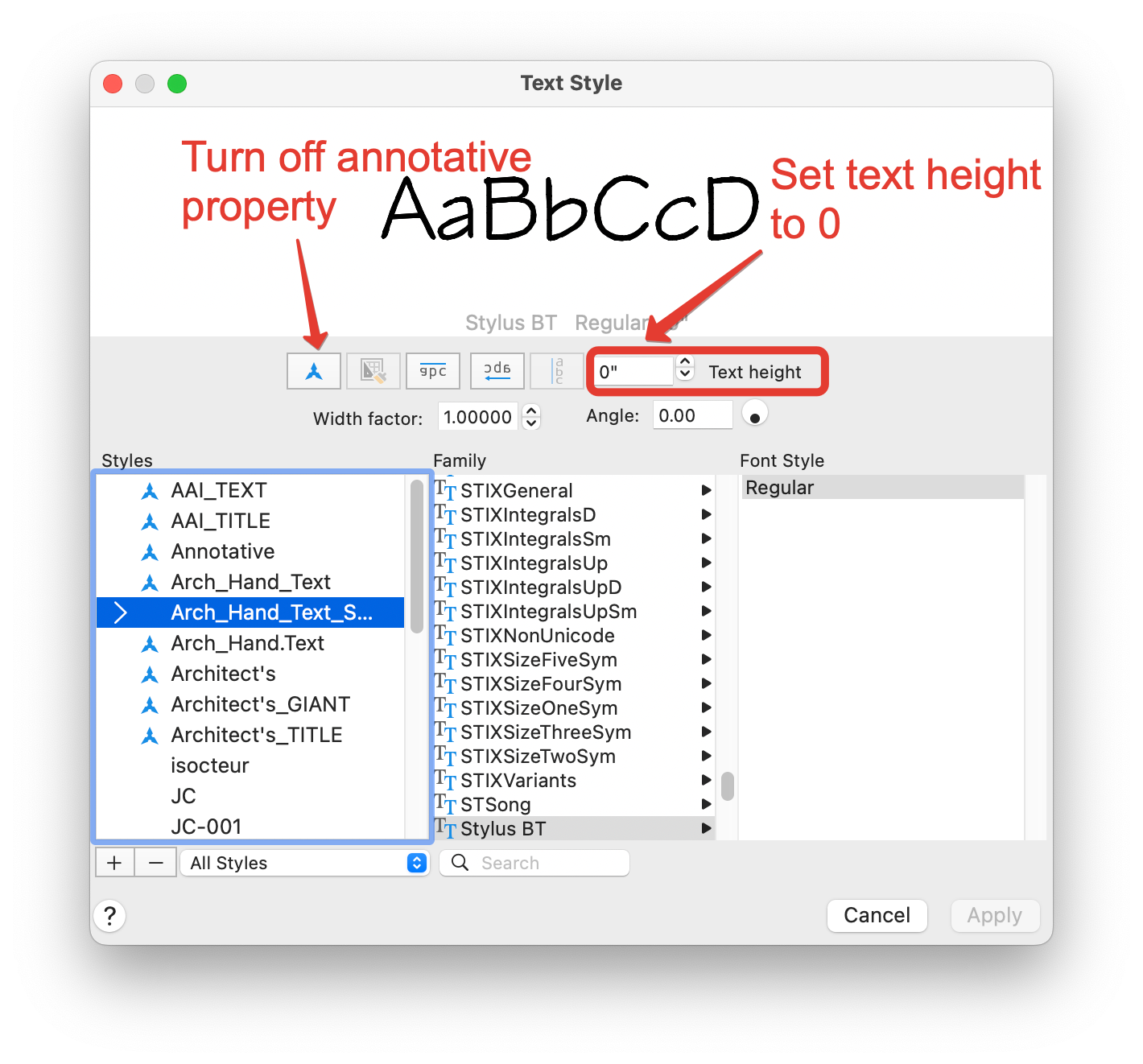 Solved: Setting Text Height - Autodesk Community