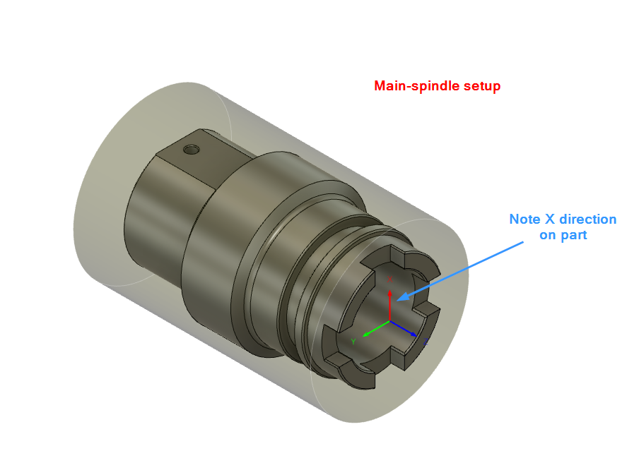 Part Orientation in sub spindle - Autodesk Community