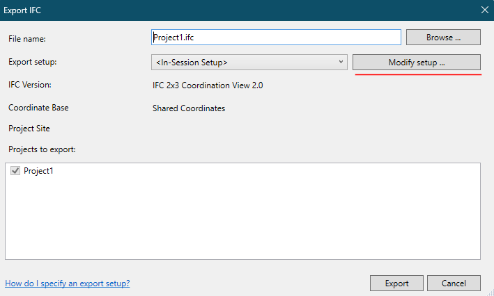 Labelling the elements in Revit and exporting the labels to IFC ...