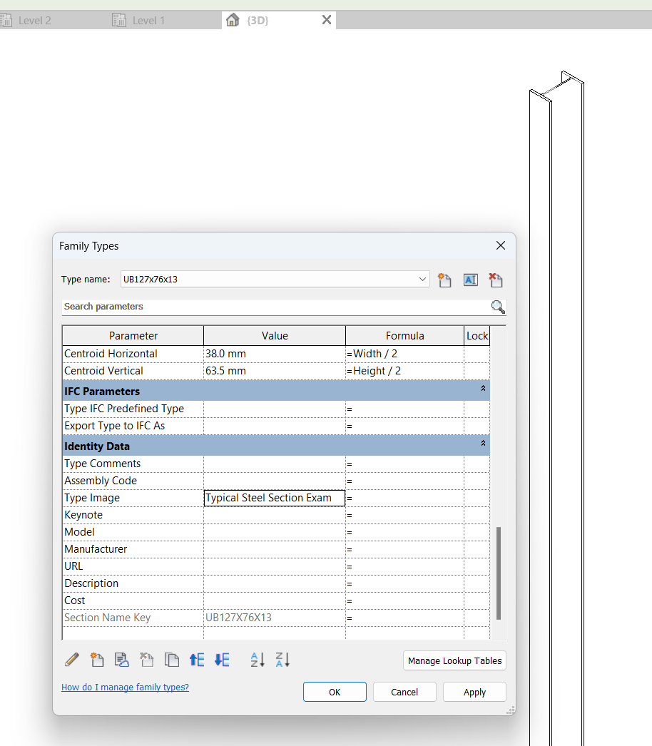 Adding Structural Column Cross-Section Dimensions and Diagrams to a Schedule - Autodesk Community