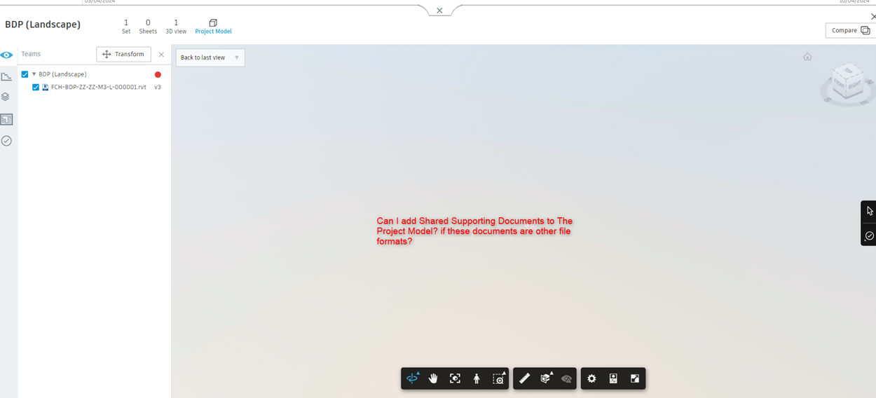 Support more file Formats 3DM, OBJ, FBX (other than IFC,RVT and DWG) in Design Collaboration ...