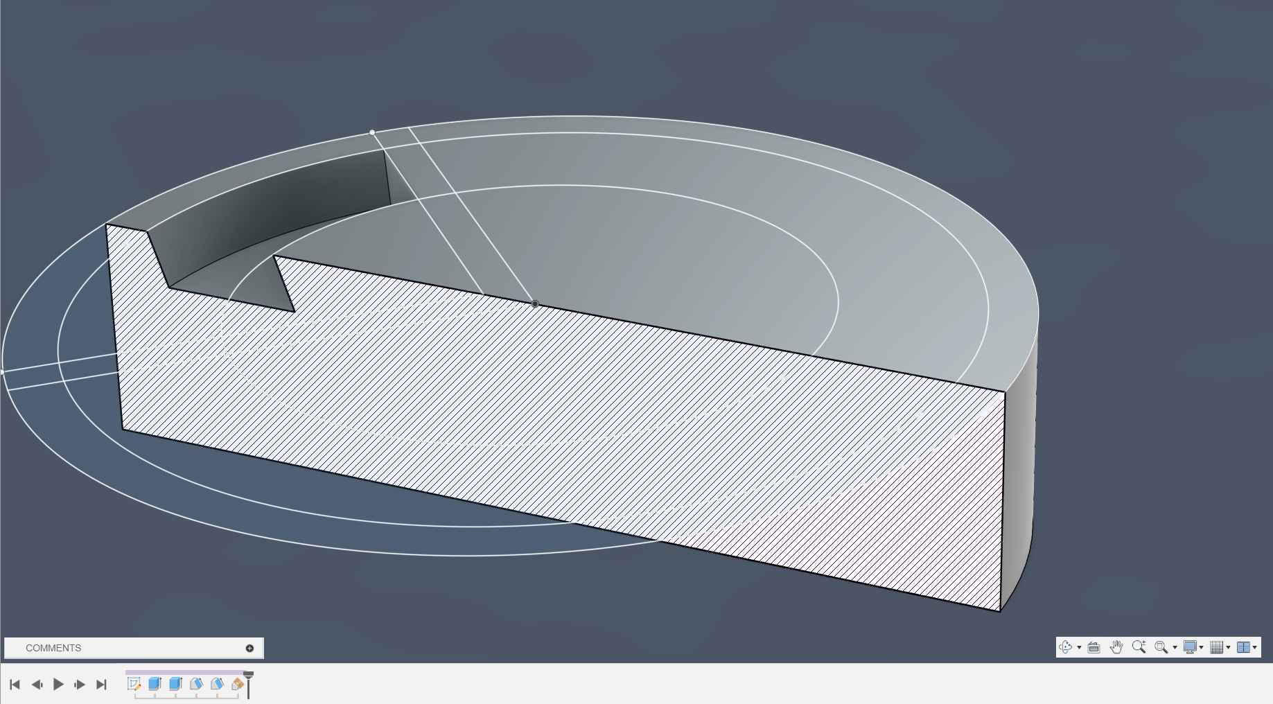 How to extrude at an angle? - Autodesk Community