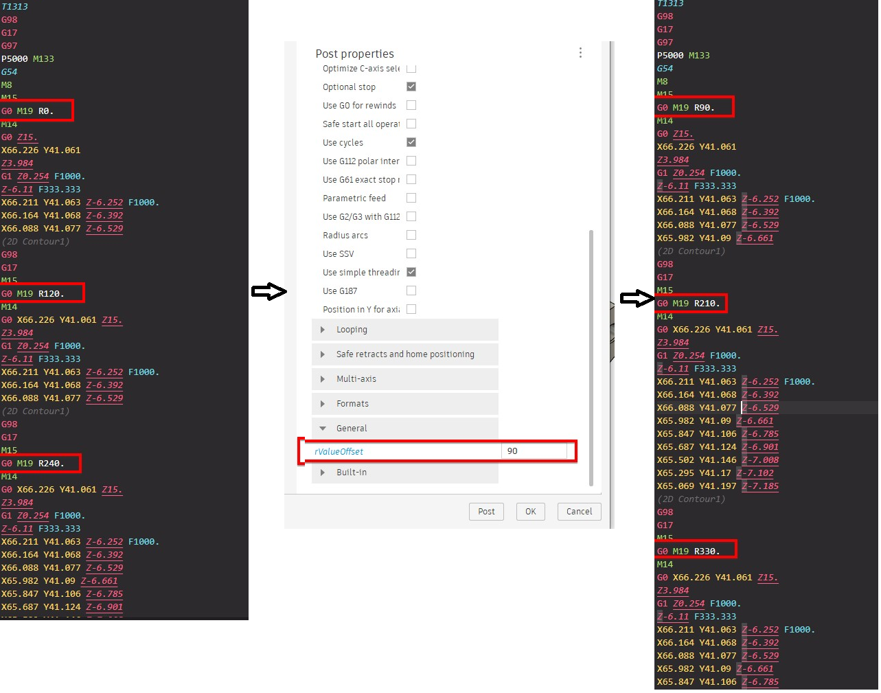 Solved: Haas Lathe sub spindle orient M119 R... - Autodesk Community