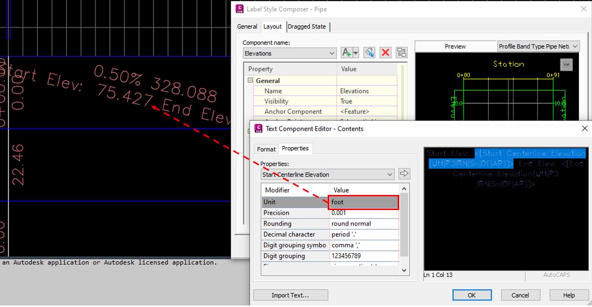 Solved: Why the StartInvertLevel and EndInvertLevel in band label for pipes is not consistent ...