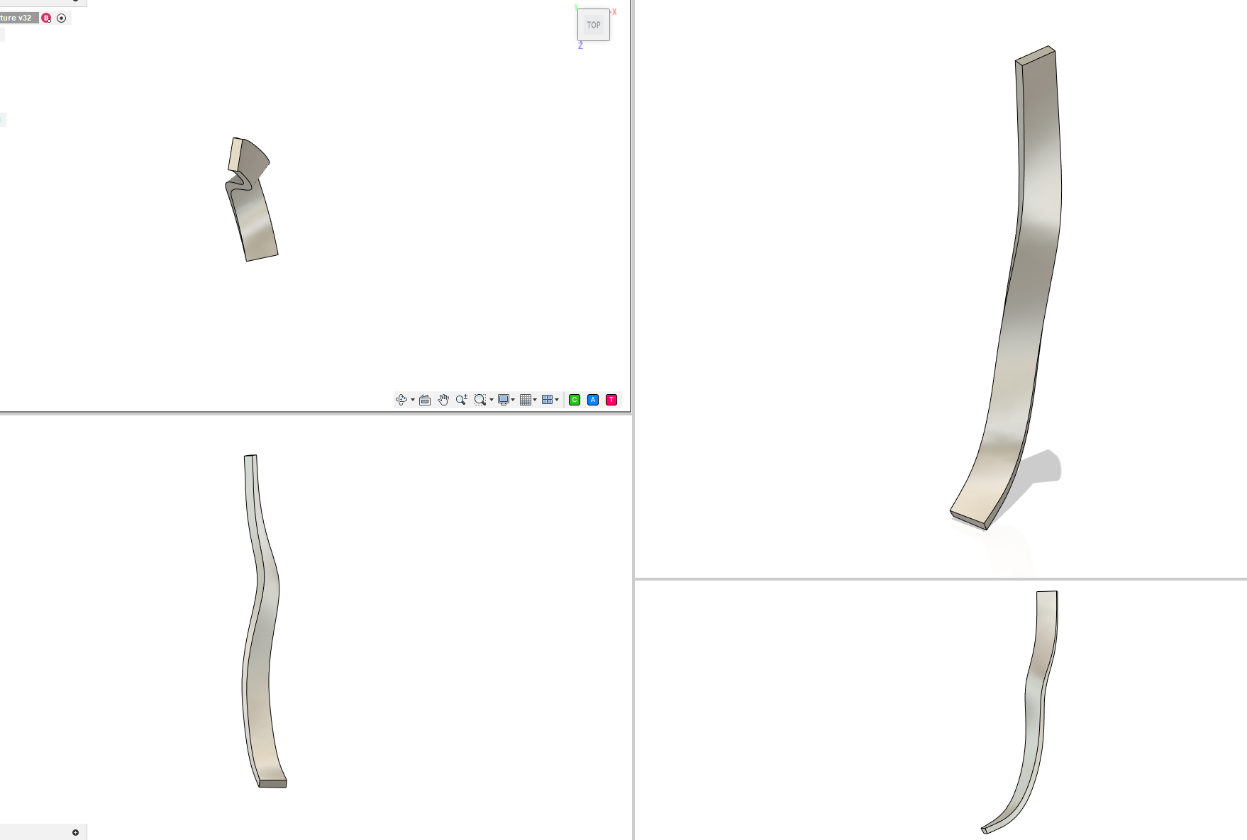 Wrap/Warp/deform/bend a rectangle to complex double curvature ...