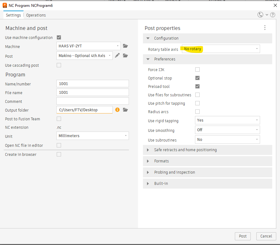 Convert Post for Machine Sim - Autodesk Community