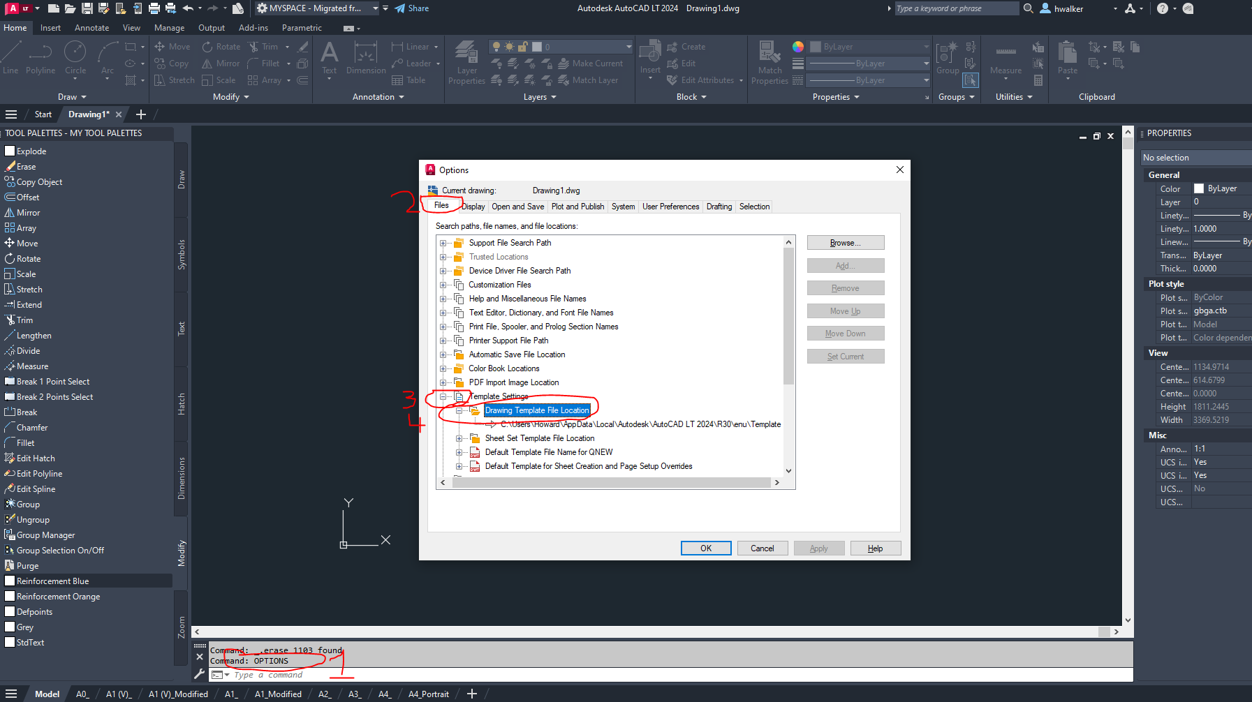 Autocad LT 2024 template and font settings - Autodesk Community