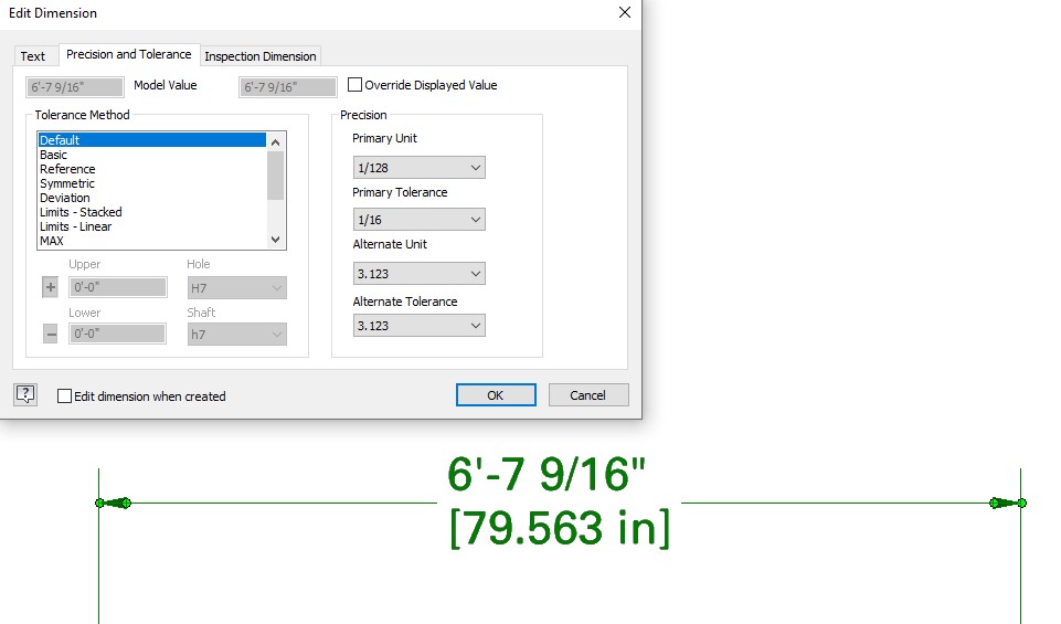 Convert dimensions to feet and decimal inches with mm alternate units? - Autodesk Community