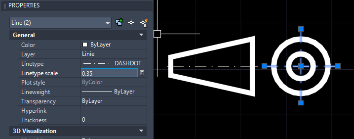 Solved: How do I change the LTSCALE for a specific dotted line? - Autodesk Community