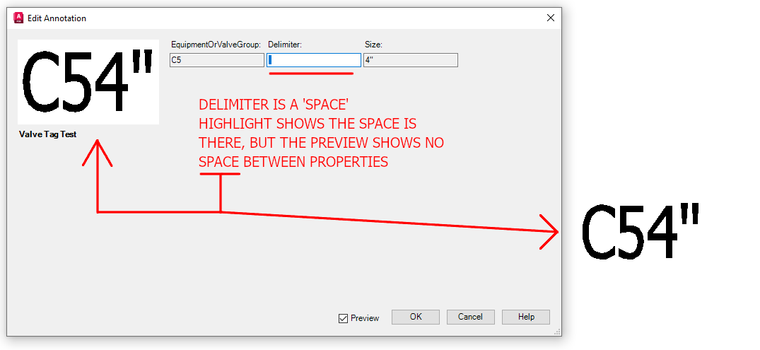 space delimiter - Autodesk Community