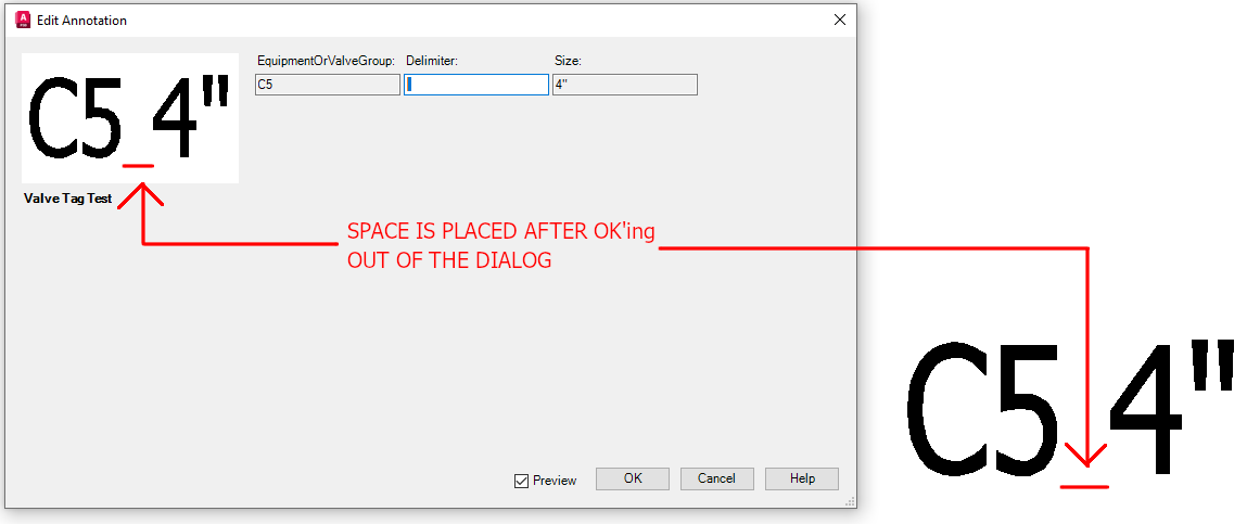 space delimiter - Autodesk Community
