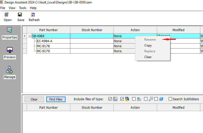 Solved: Design Assistant rename greyed out - Autodesk Community