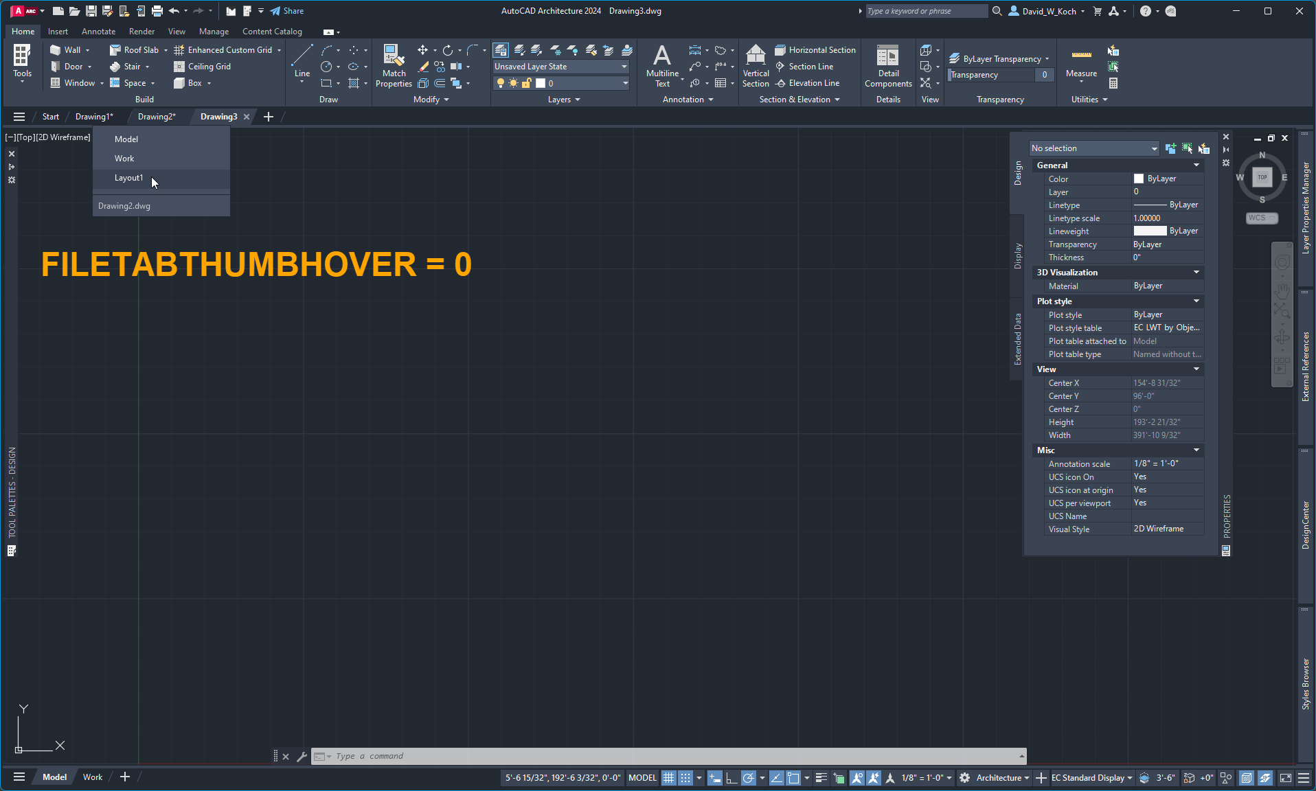 Drawing Tabs - Autodesk Community