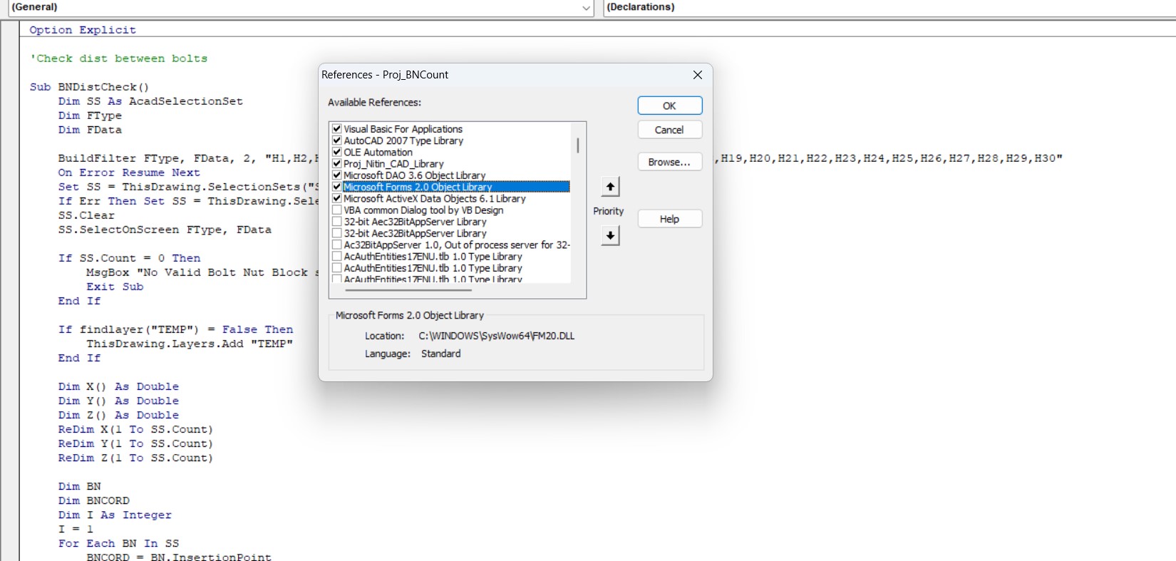 Solved: Compline error in hidden module : ModcadFunction - Page 2 - Autodesk Community