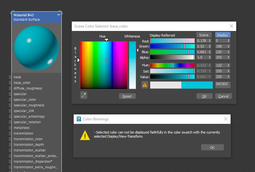 2025 Mat Ed Color Picker freeze/slow performance - Autodesk Community