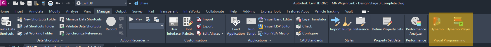 Solved: Dynamo Missing from Civil3D 2025 - Autodesk Community