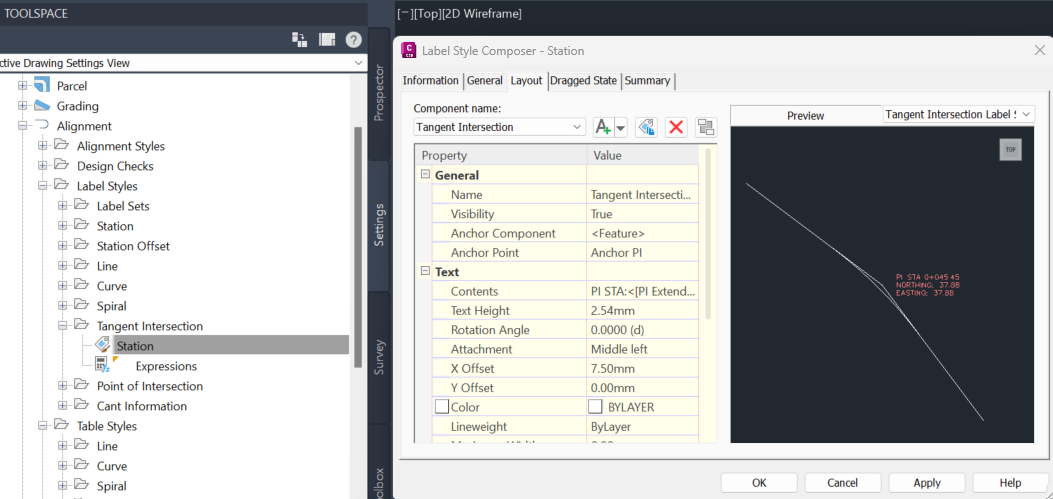 Solved: Custom Alignment tables - Autodesk Community