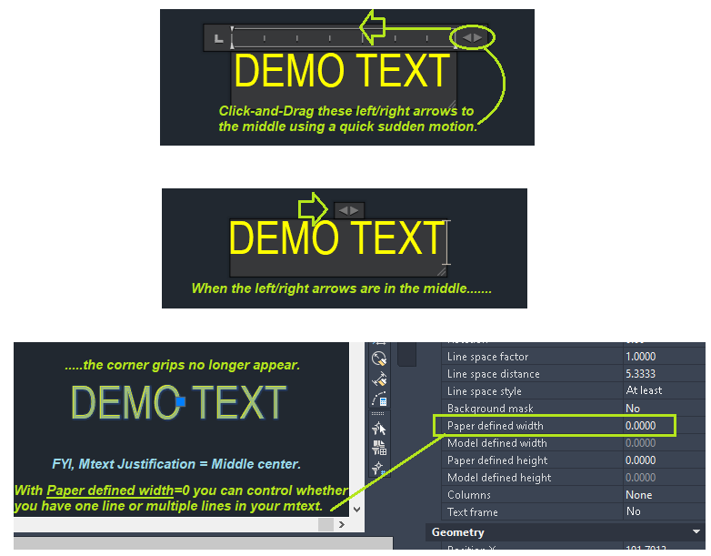 AutoCad Mtext Overflows the box - Autodesk Community