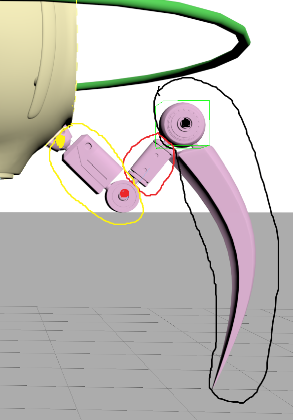 Solved: Need help with rigging a triped with claws - Autodesk Community