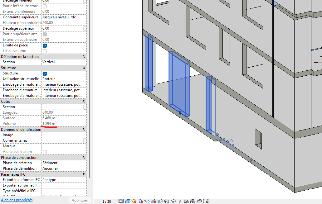 selected elements volume - Autodesk Community