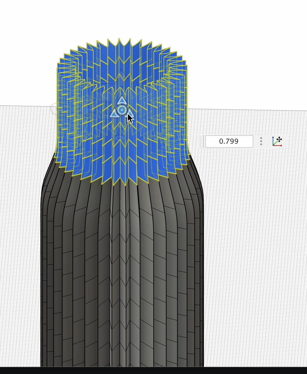 Solved: Circular symmetry on freeform object (star-pattern) - Autodesk Community