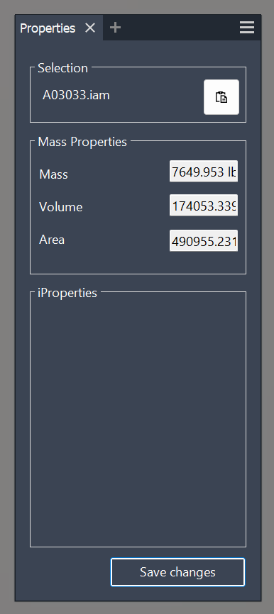 Customize the Inventor 2025 part/assembly properties browser - Autodesk Community
